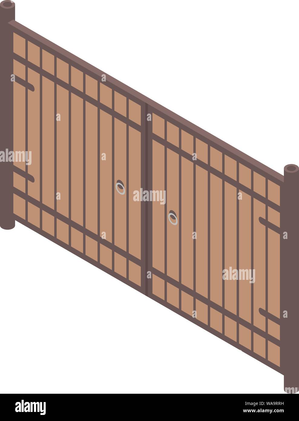 Palisade style Cut Out Stock Images & Pictures - Alamy