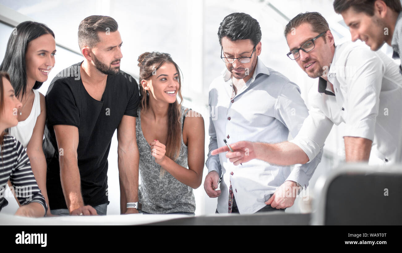 creative team is working together on an architectural projec Stock ...