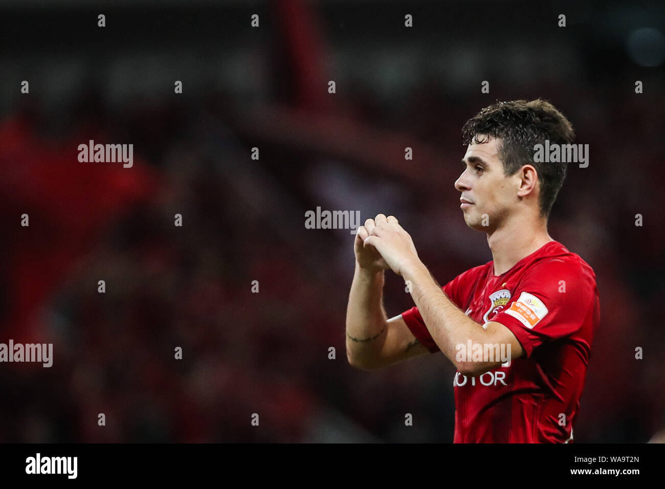 Brazilian football player Oscar dos Santos Emboaba Junior, better known ...