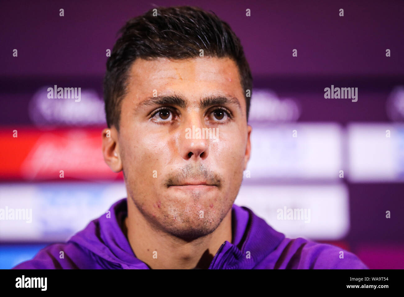 Spanish football player Rodri of Manchester City F.C. of English League ...