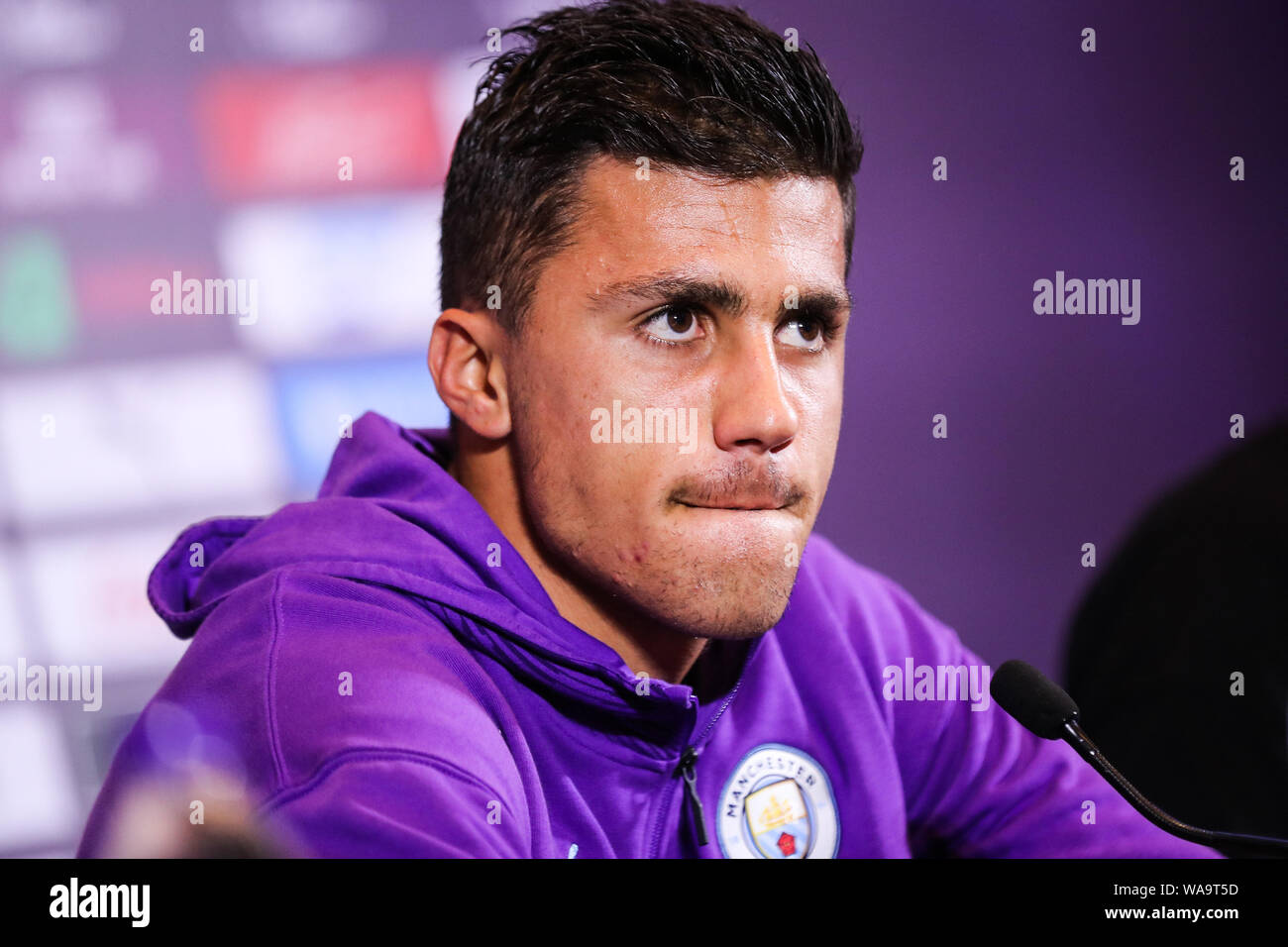Spanish football player Rodri of Manchester City F.C. of English League ...