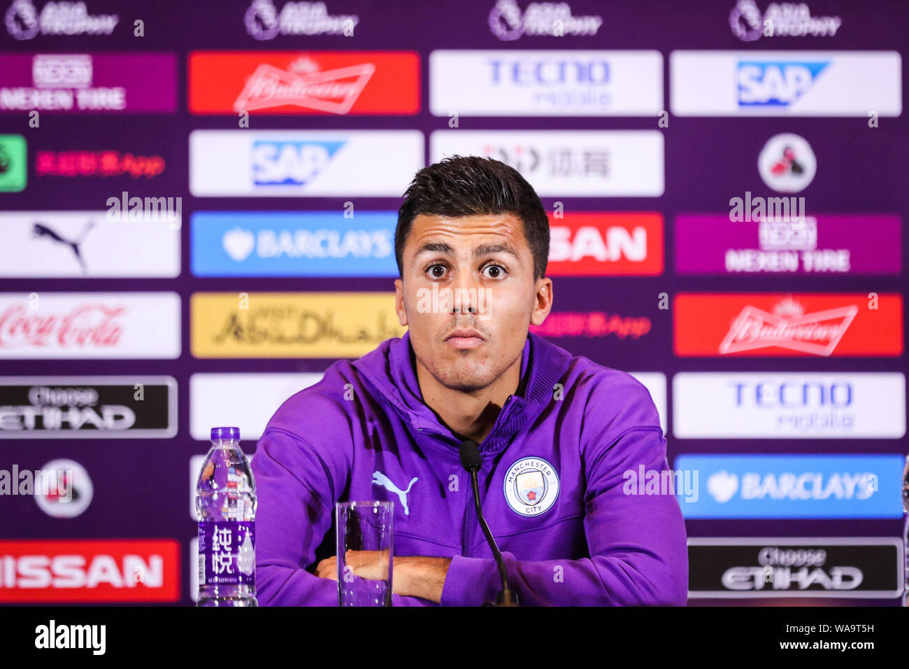Spanish football player Rodri of Manchester City F.C. of English League ...