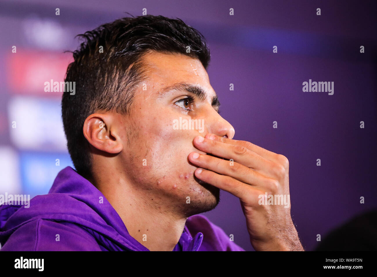 Spanish football player Rodri of Manchester City F.C. of English League ...