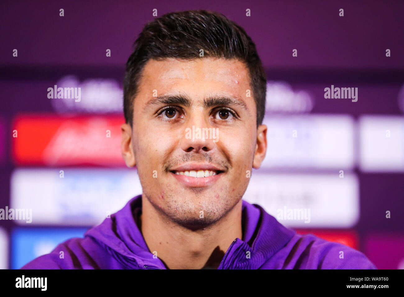 Spanish football player Rodri of Manchester City F.C. of English League ...
