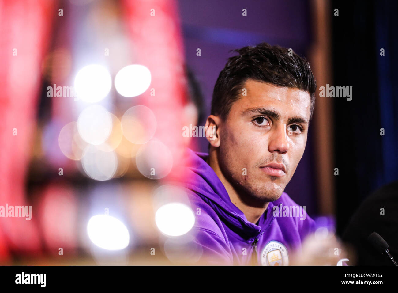 Spanish football player Rodri of Manchester City F.C. of English League ...