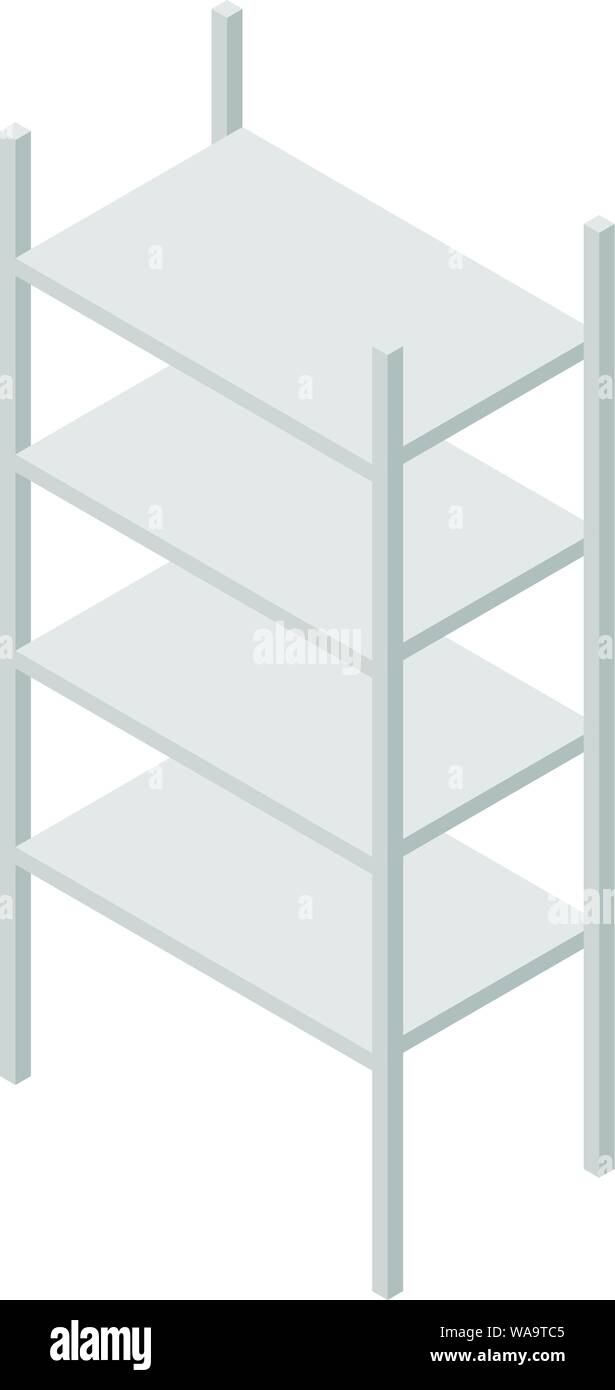 Metal rack icon, isometric style Stock Vector Image & Art - Alamy