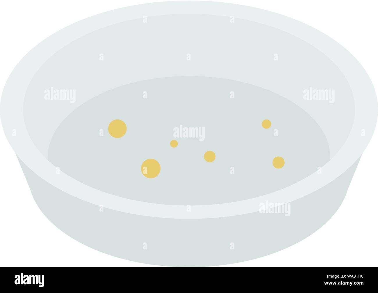 Empty plate icon, isometric style Stock Vector Image & Art - Alamy