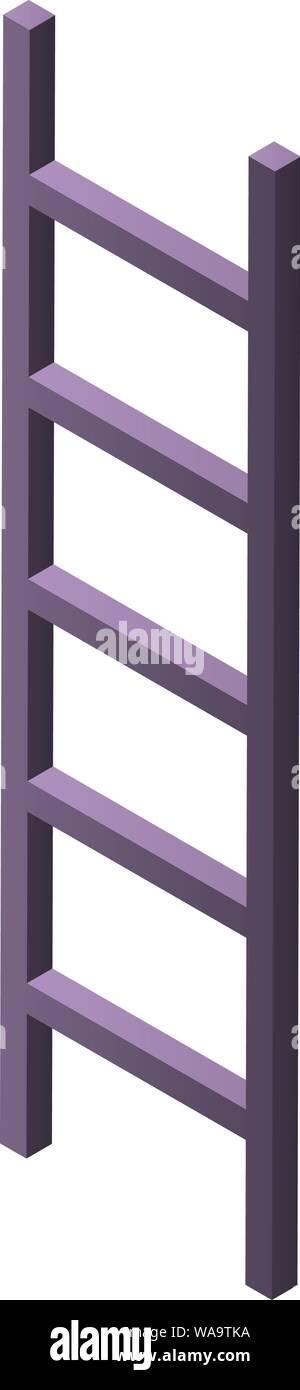 Staircase icon, isometric style Stock Vector Image & Art - Alamy