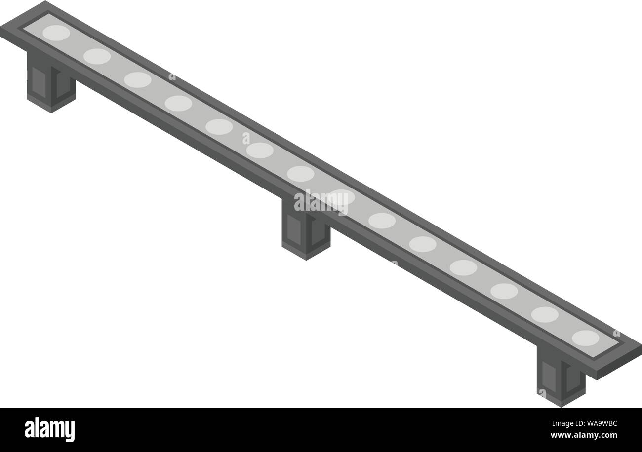 Led light bar icon, isometric style Stock Vector Image & Art - Alamy