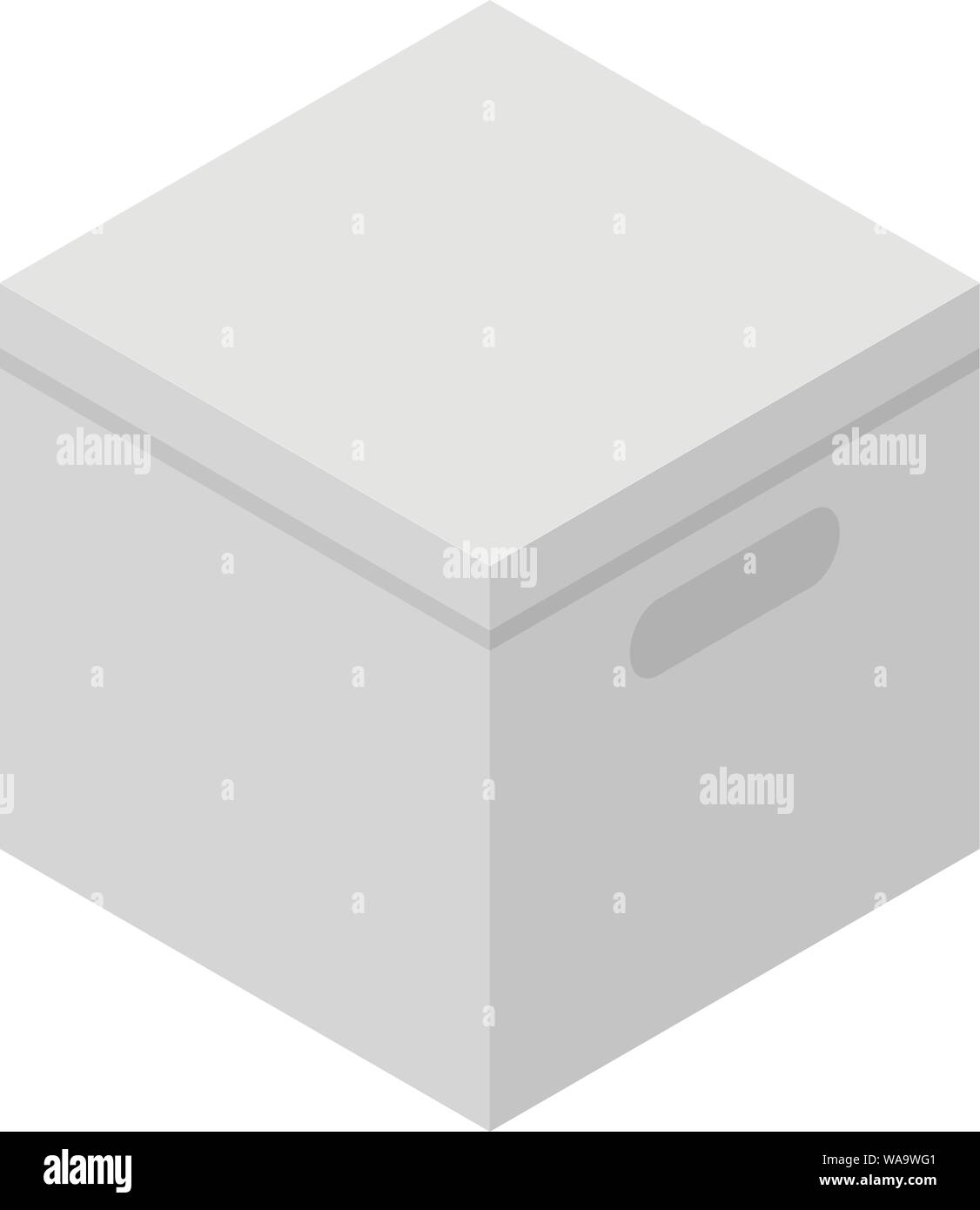 Fragile box icon, isometric style Stock Vector Image & Art - Alamy