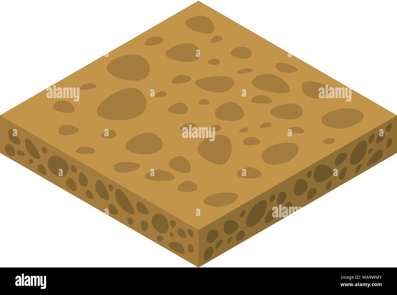 Compost soil icon, isometric style Stock Vector Image & Art - Alamy