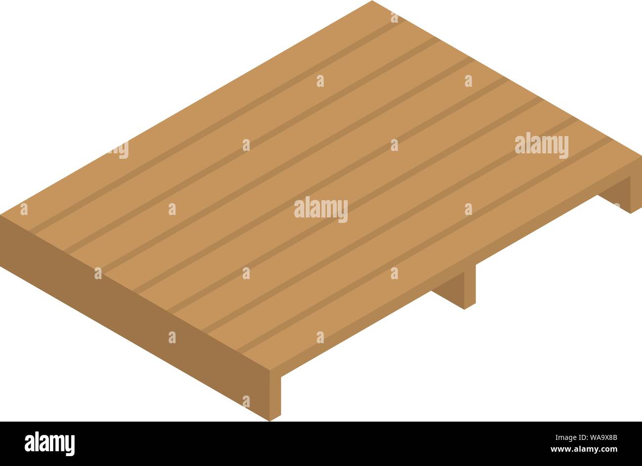 Load pallet icon, isometric style Stock Vector Image & Art - Alamy