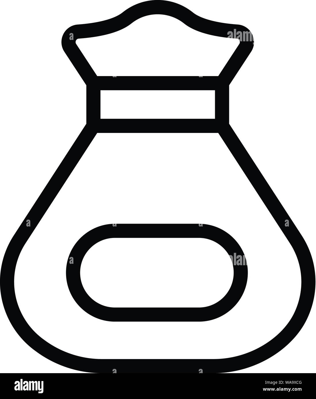 Farmer sack icon, outline style Stock Vector Image & Art - Alamy