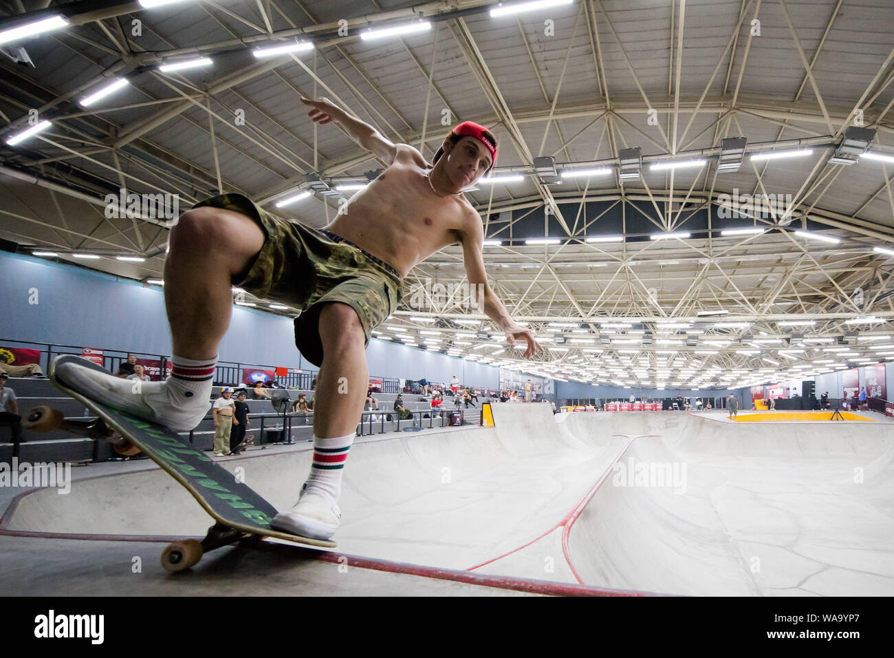 A player takes part in a training session ahead of the International ...