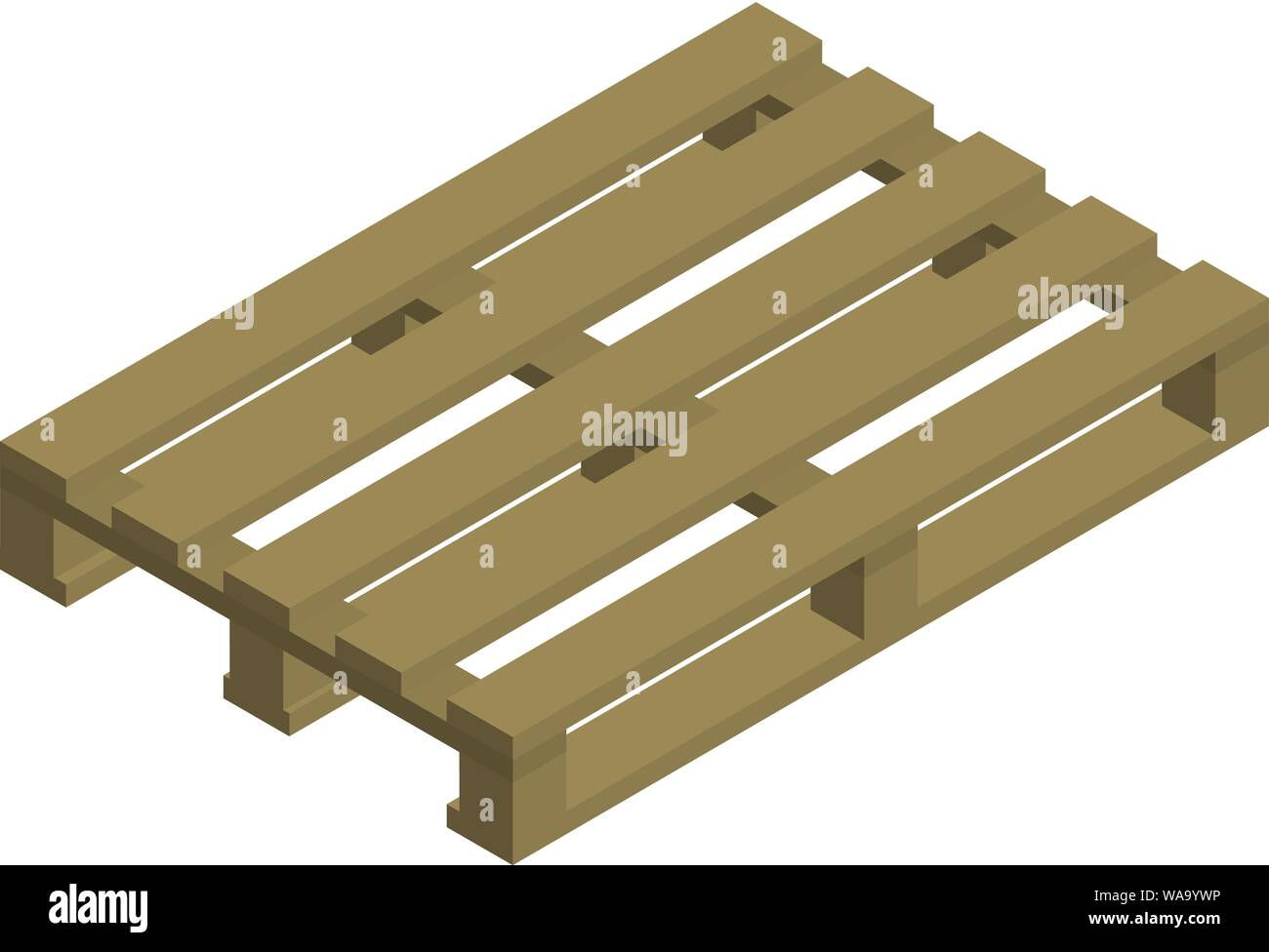 Standard pallet Stock Vector Images - Alamy