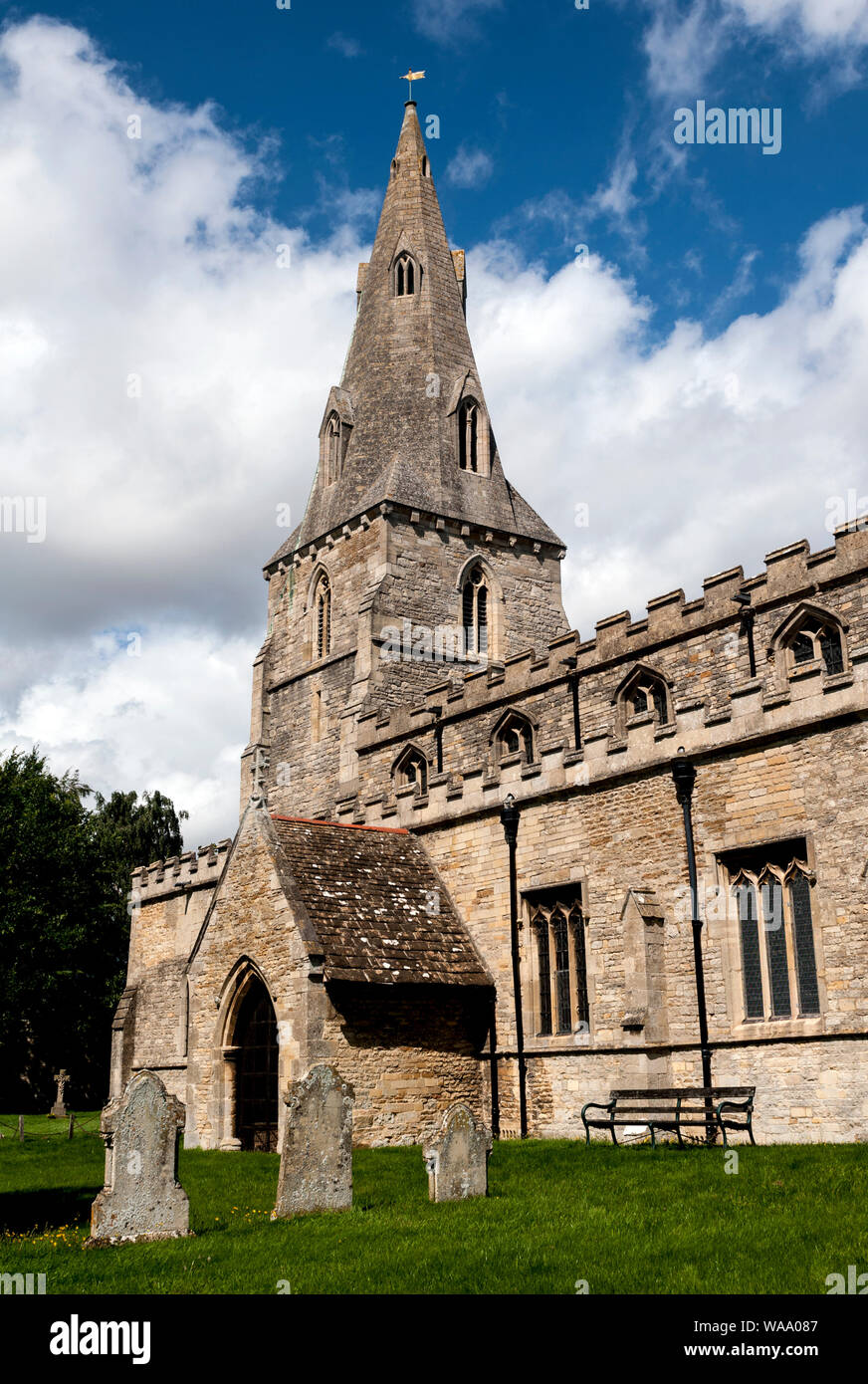 St. John the Baptist Church, North Luffenham, Rutland, England, UK ...
