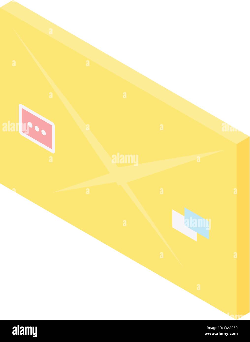 Mail letter icon, isometric style Stock Vector Image & Art - Alamy