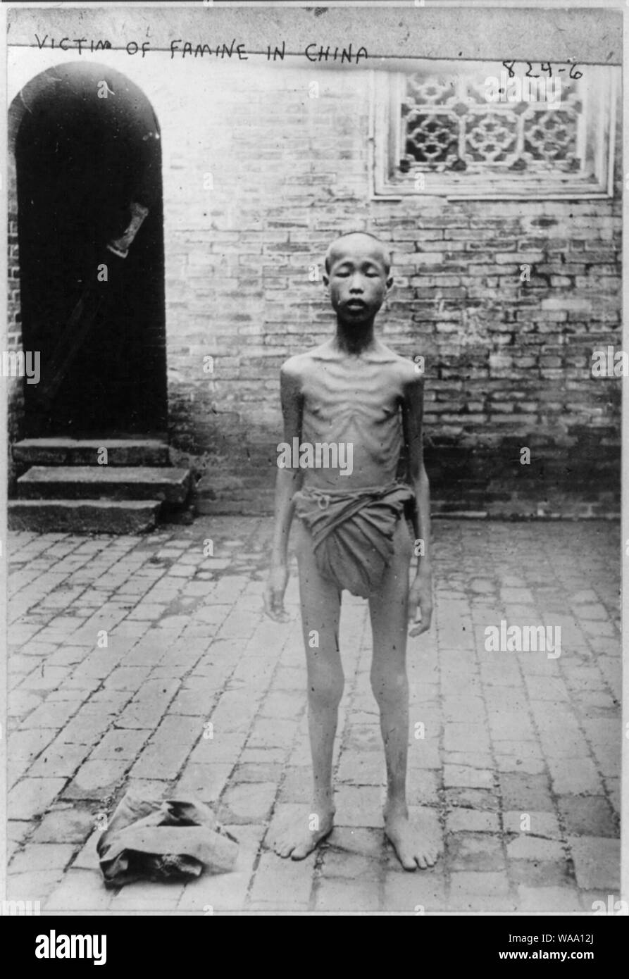 China famine hi-res stock photography and images - Alamy