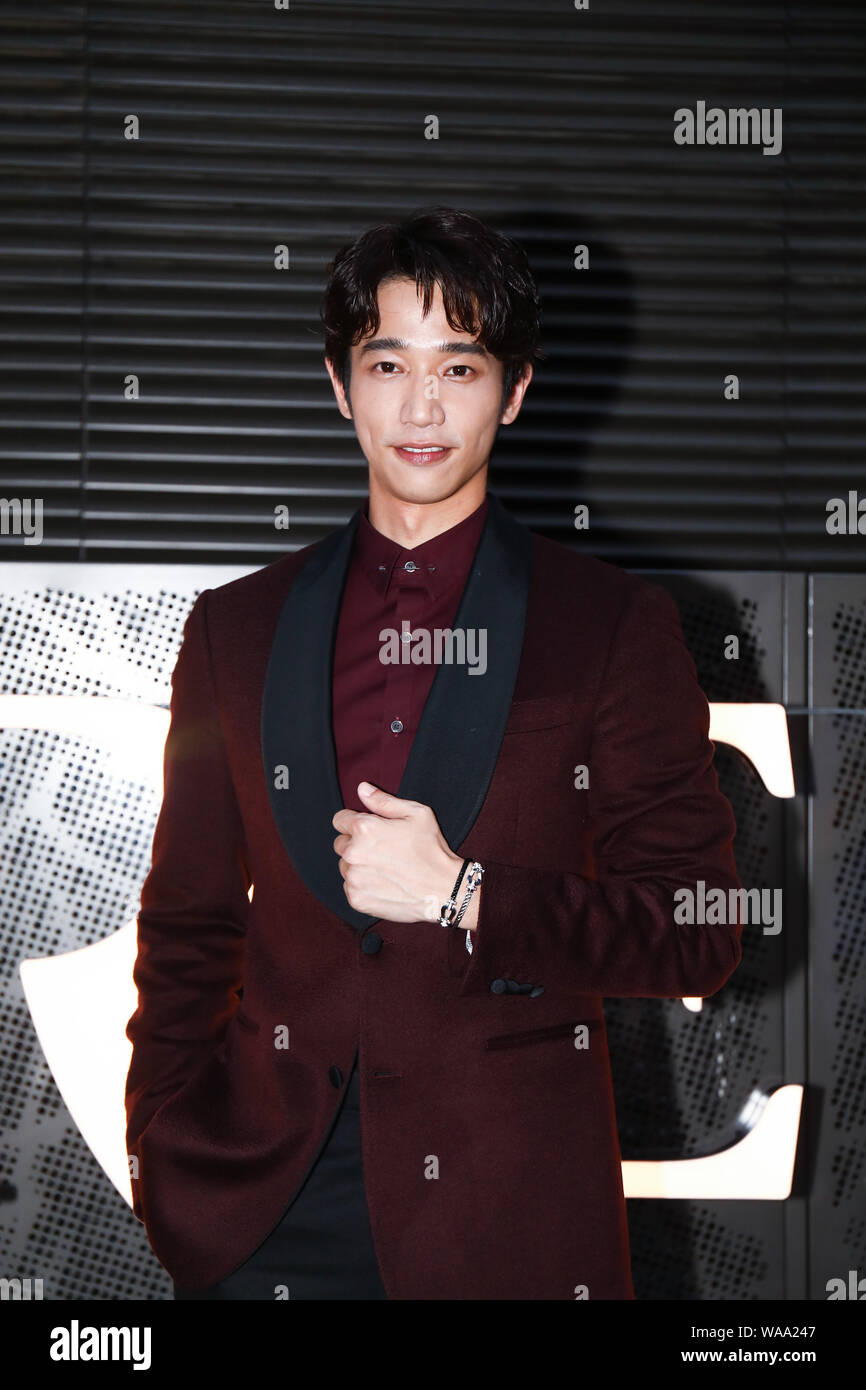 Taiwanese actor and model Jasper Liu attends a promotional event for ...