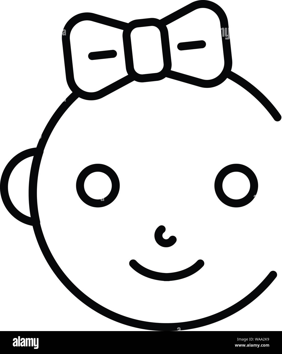 Cute Baby Faces Drawing