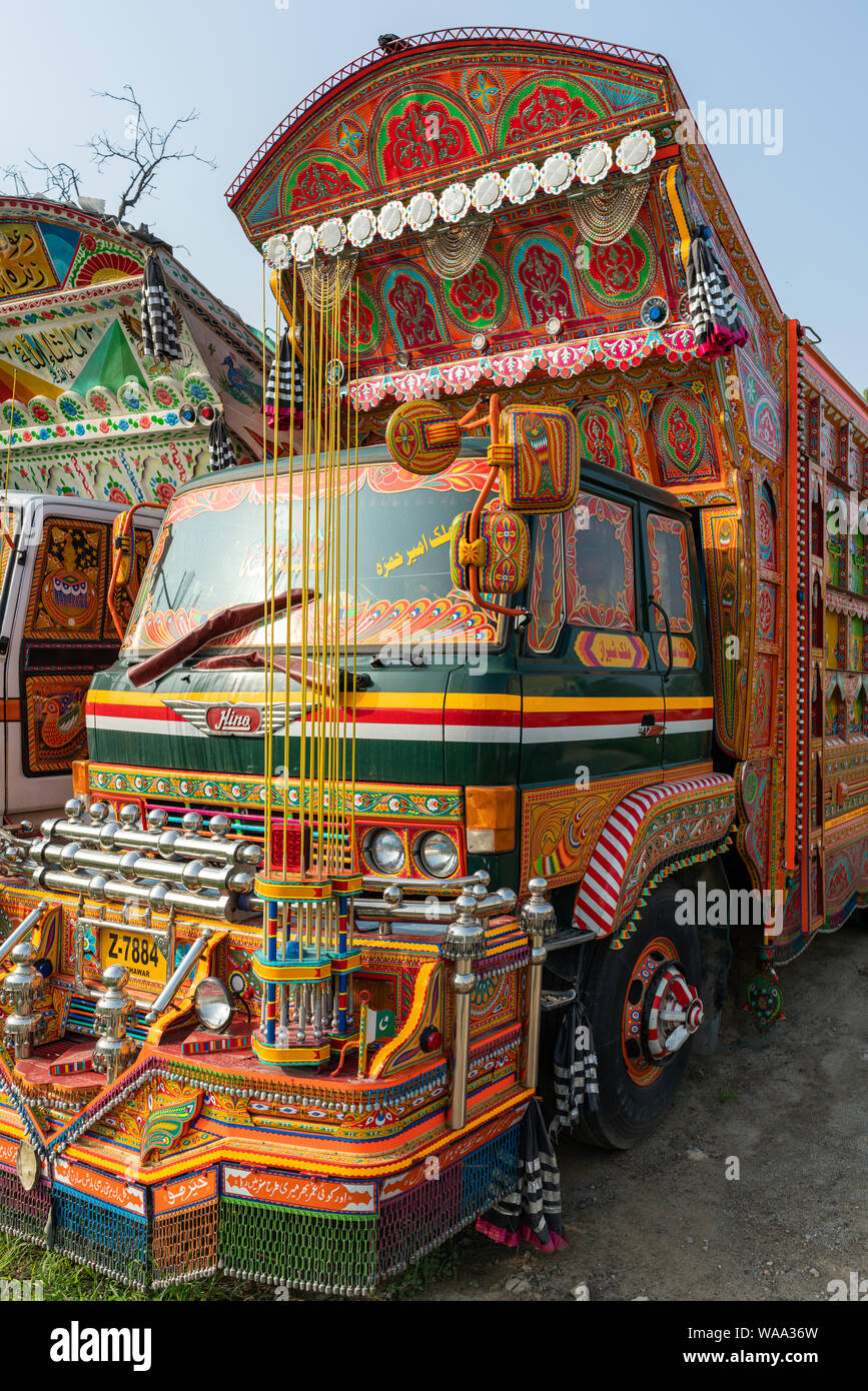 Pakistani Truck Side View