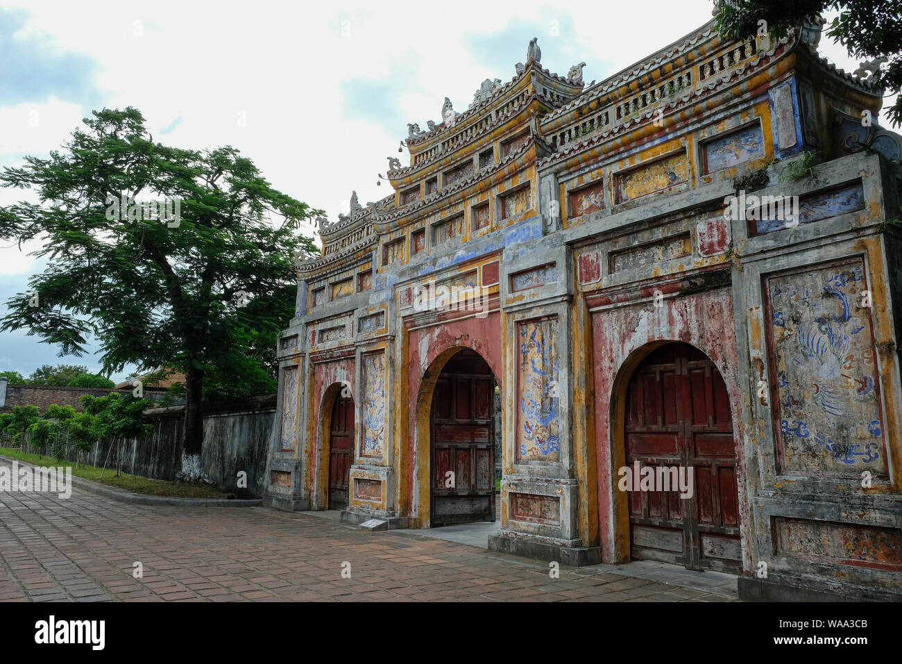 Entrance gate imperial city hi-res stock photography and images - Alamy