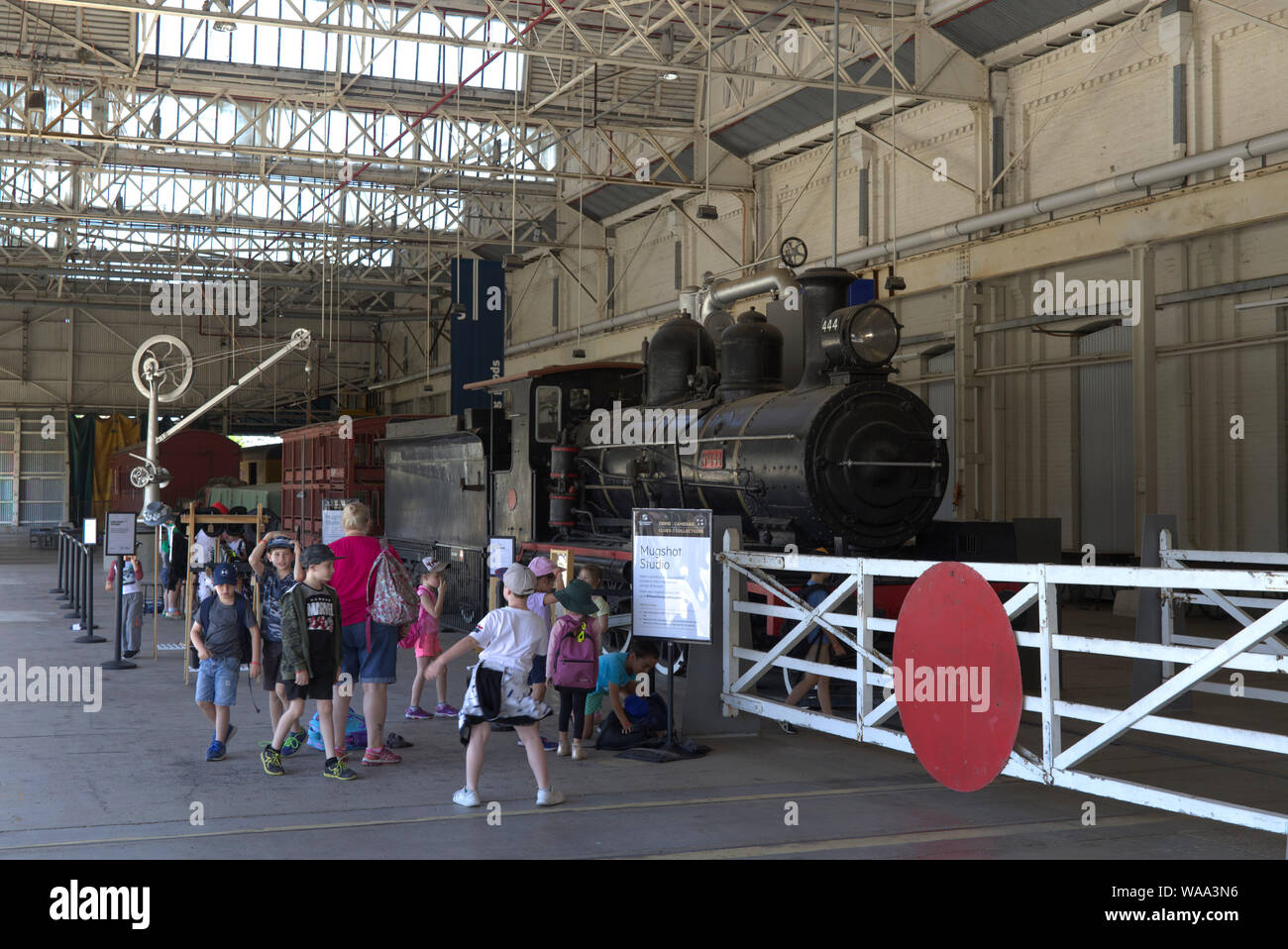 The workshops railway museum at Ipswich Queensland Australia Stock ...