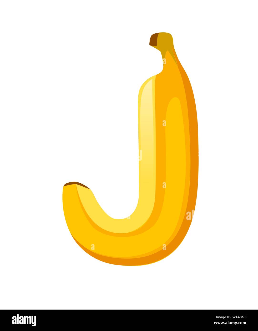 Light banana Stock Vector Images - Alamy