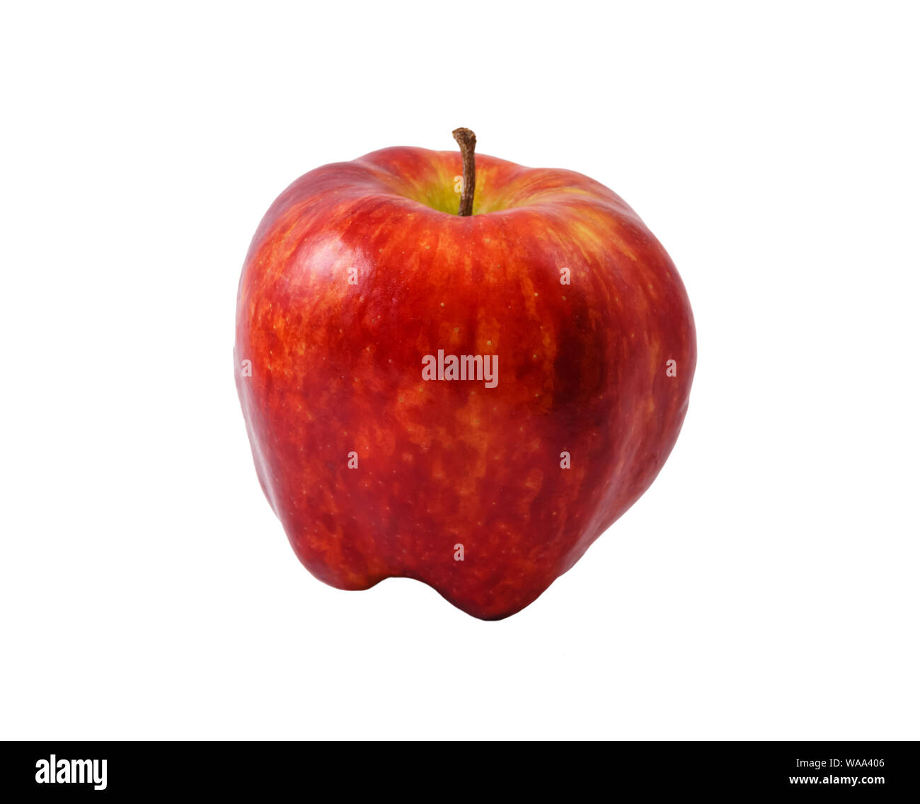 Red apple close up Cut Out Stock Images & Pictures - Alamy