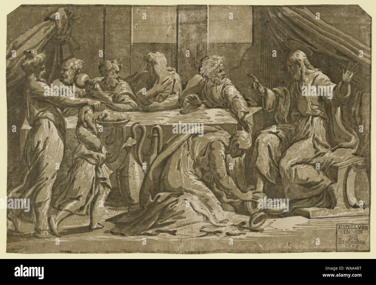 Christ at the table of Simon the Pharisee / Raphel VRB in Ven, In ...