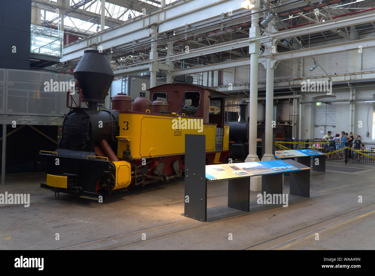 No 3 The Flash steam locomotive The workshops railway museum at Ipswich ...