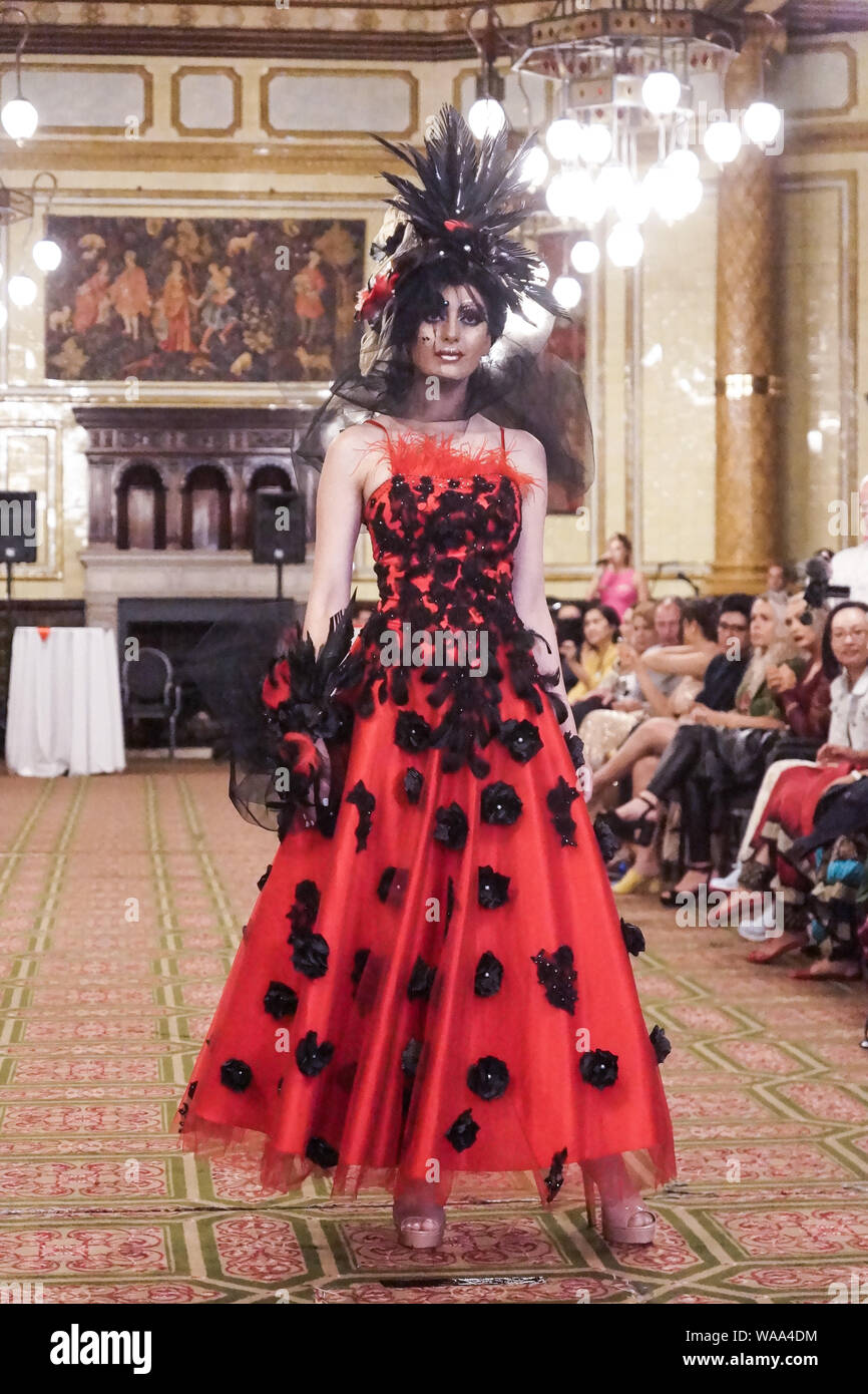 London, UK. 18th Aug, 2019. Geisha Davis, of Britain's Got Talent fame ...