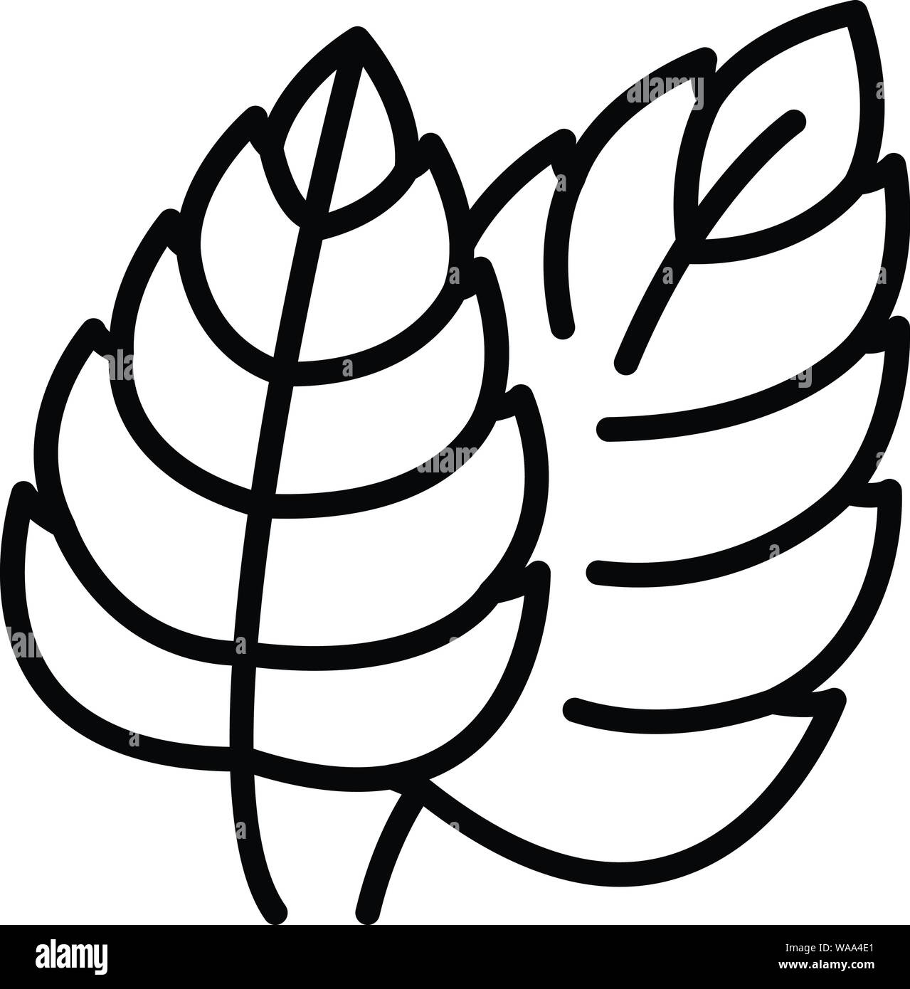 Tree veggie Black and White Stock Photos & Images - Alamy