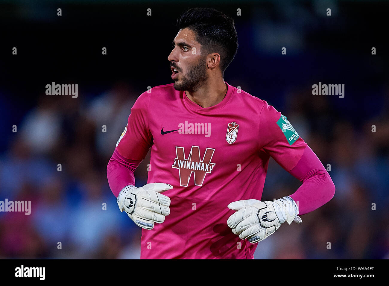 VILLAREAL, SPAIN - AUGUST 17: Rui Silva of Granada CF runs during the ...