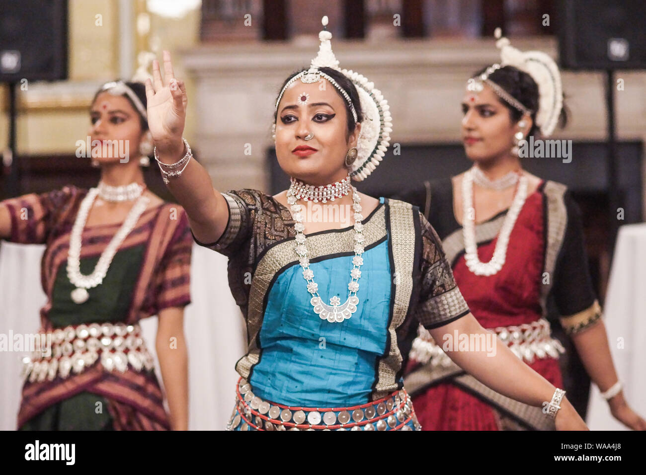 London, UK. 18th Aug, 2019. Geisha Davis, of Britain's Got Talent fame ...