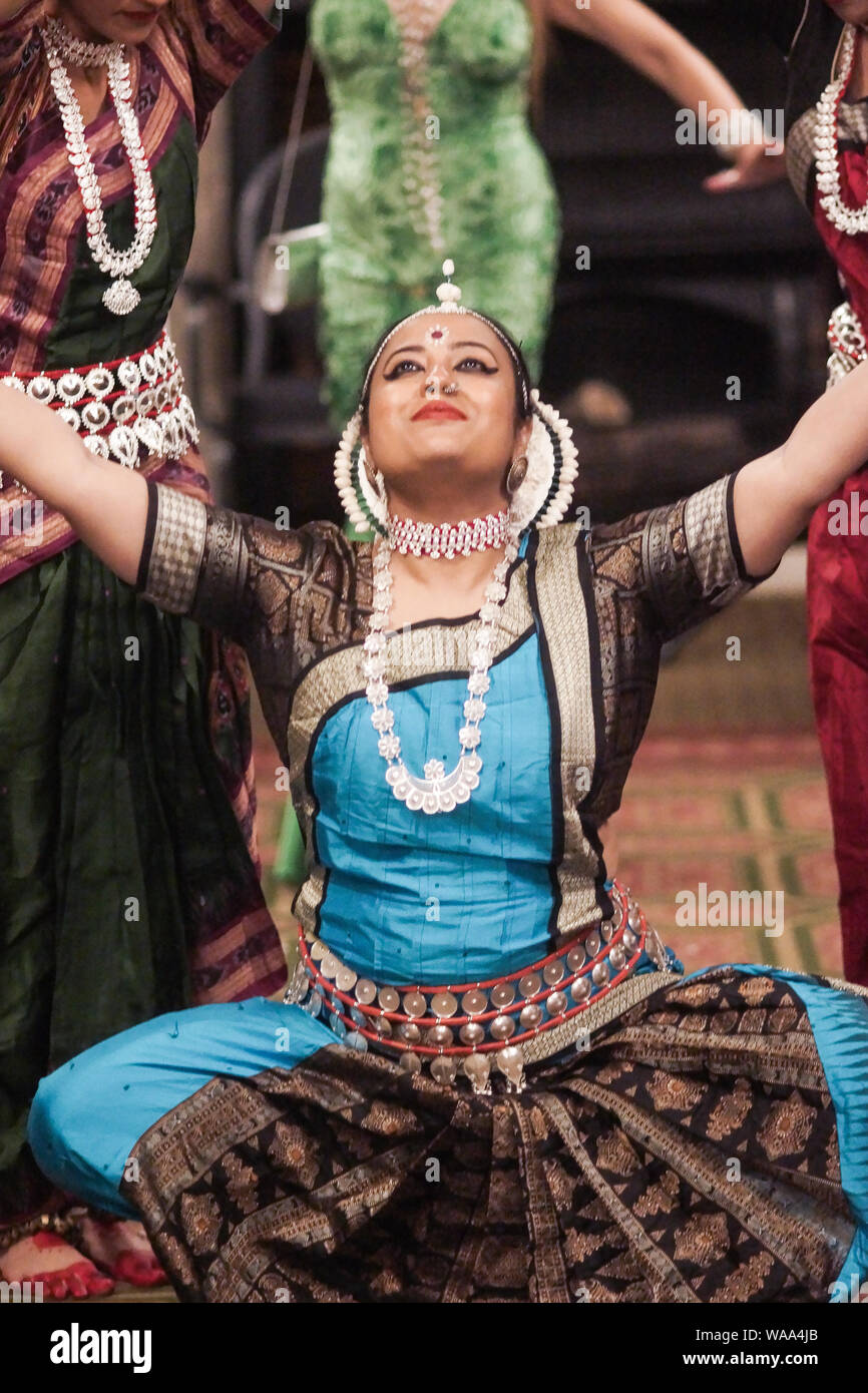 London, UK. 18th Aug, 2019. Geisha Davis, of Britain's Got Talent fame ...