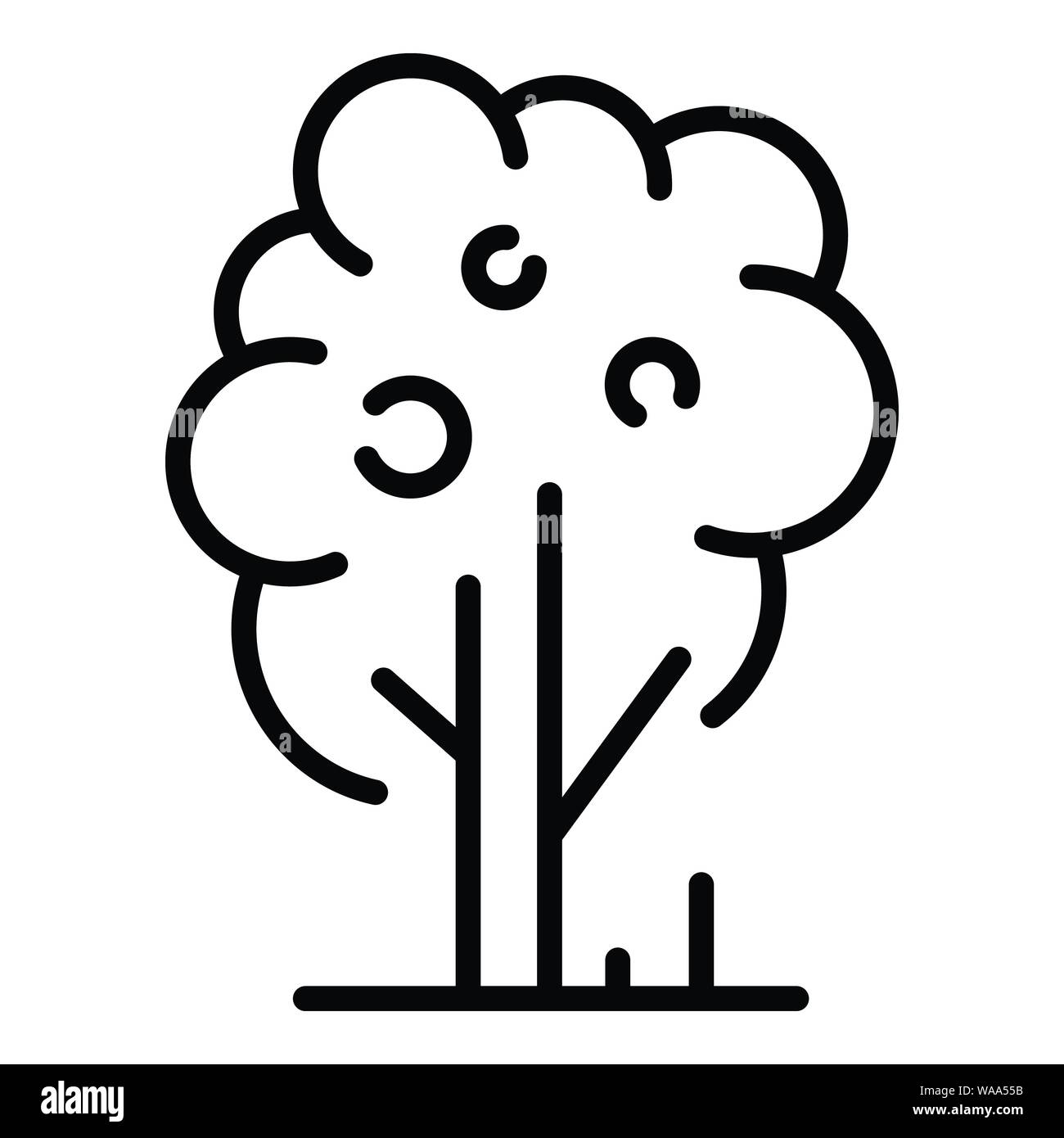 Apple tree plantation garden Cut Out Stock Images & Pictures - Alamy