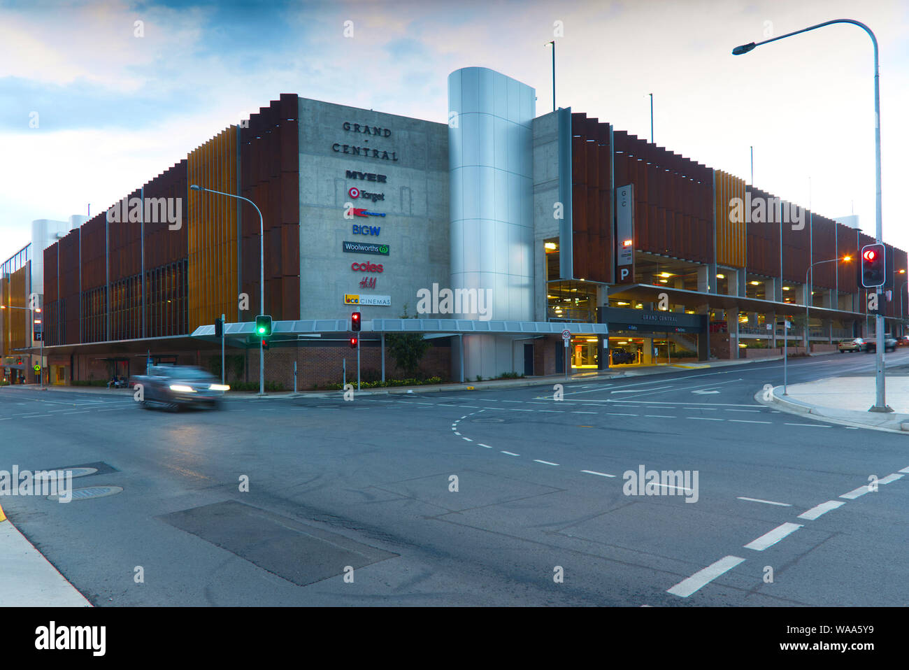 Grand Central shopping centre in the centre of Toowoomba Darling Downs ...