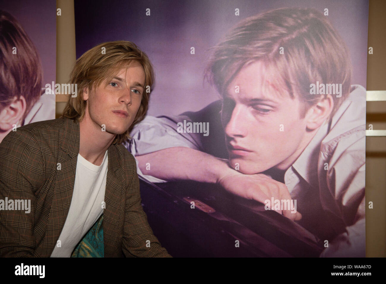 Cologne, Deutschland. 16th Aug, 2019. Louis HOFMANN, Germany, actor ...