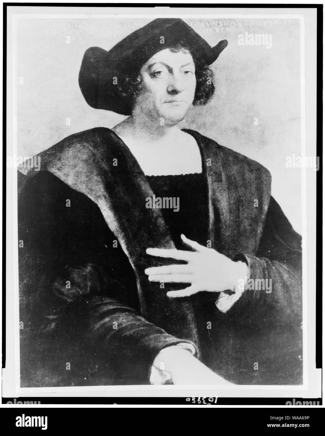 Christopher columbus portrait Black and White Stock Photos & Images - Alamy