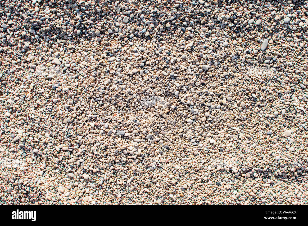 Surface of many small sea stones. Great for design and texture ...