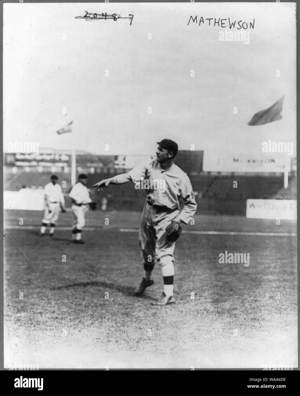 Christy Mathewson, New York NL (baseball Stock Photo - Alamy
