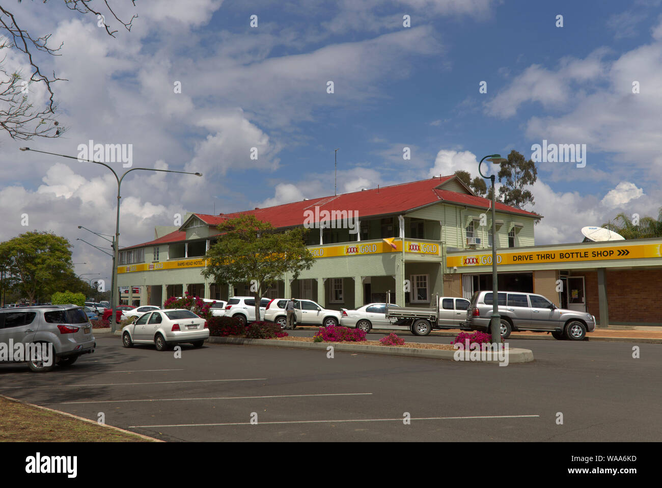 Rams Head Hotel (1930's) art deco style Millmerran Darling Downs ...