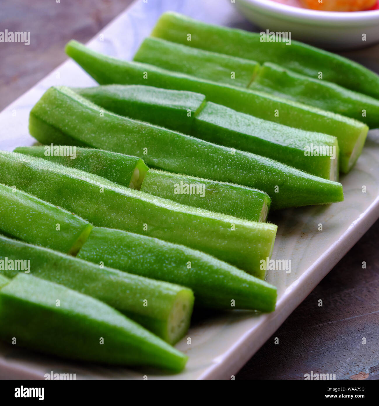 Boiled Okra