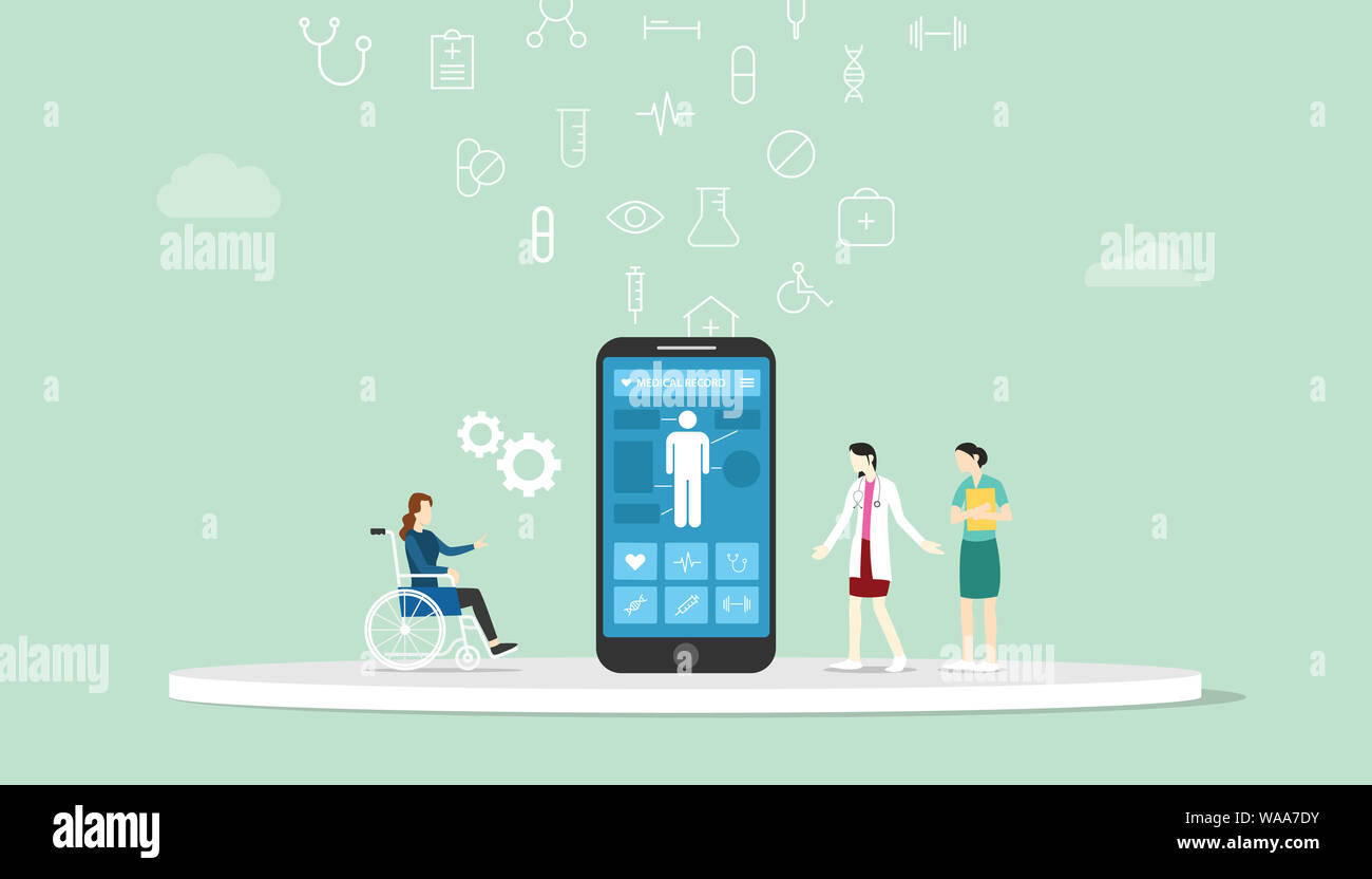 mobile apps online doctor consultation review patient health record via ...