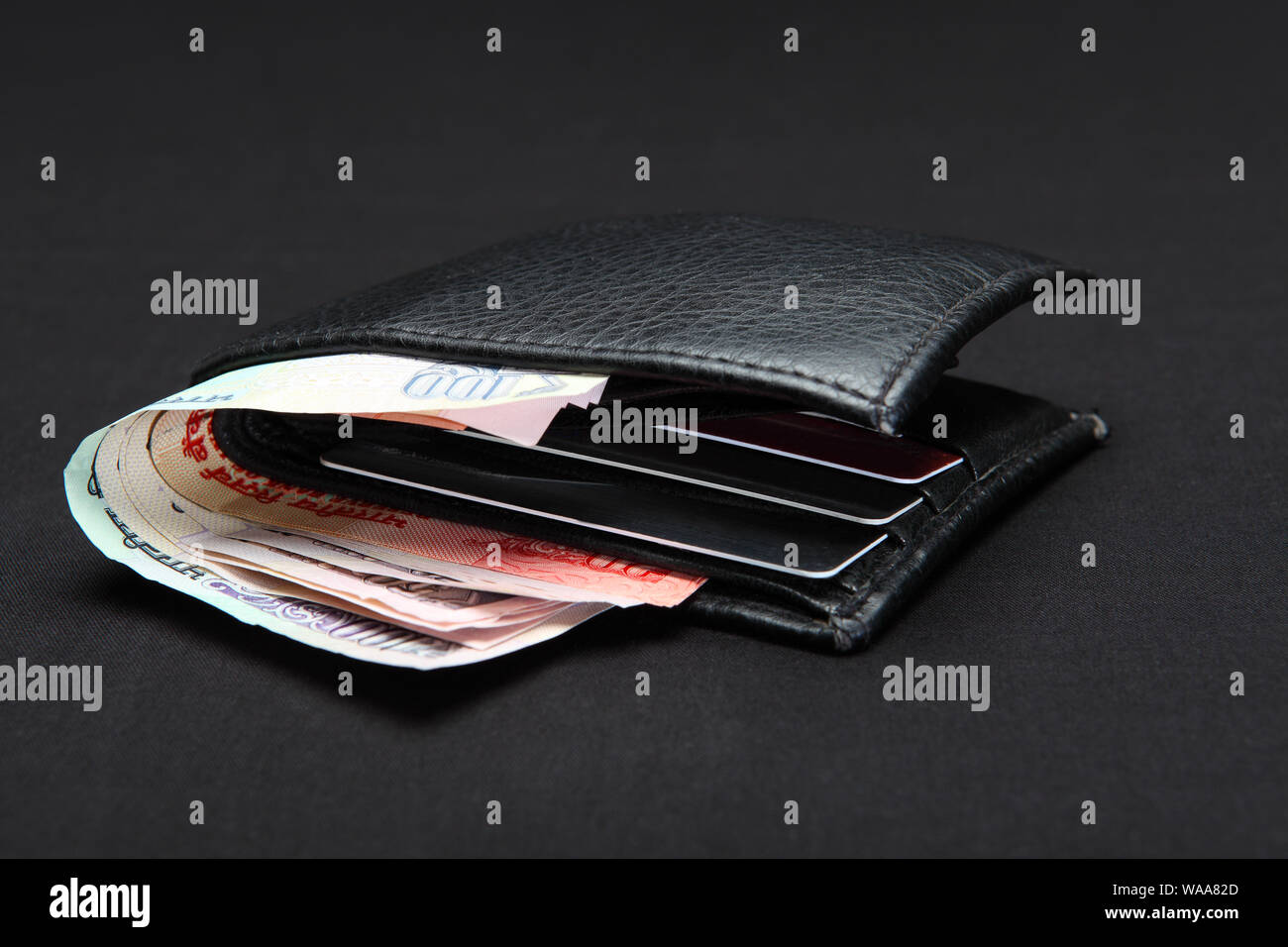 Folded wallet hi-res stock photography and images - Alamy