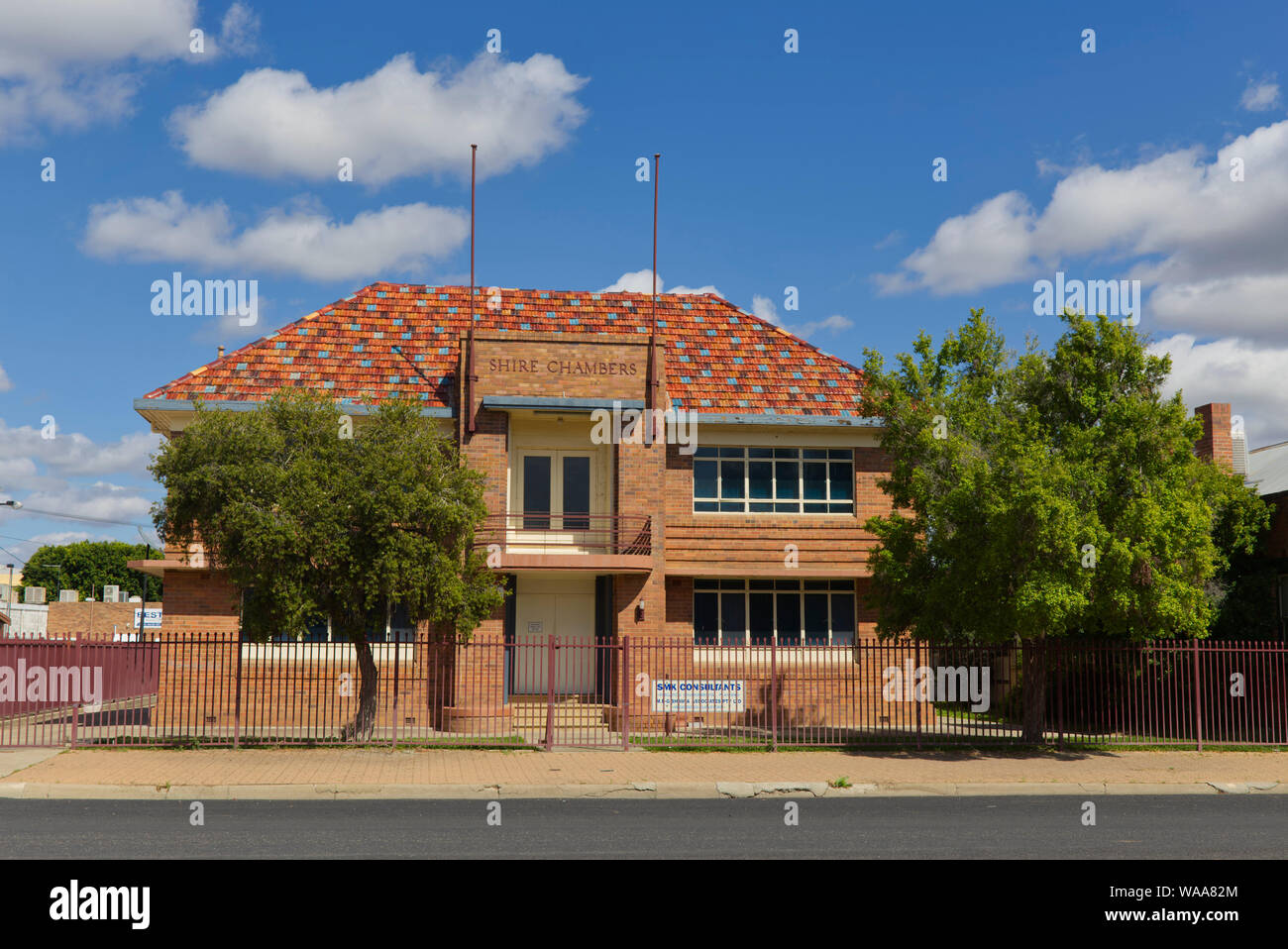 Former shire chambers (1938) is an attractive Inter-War period brick ...