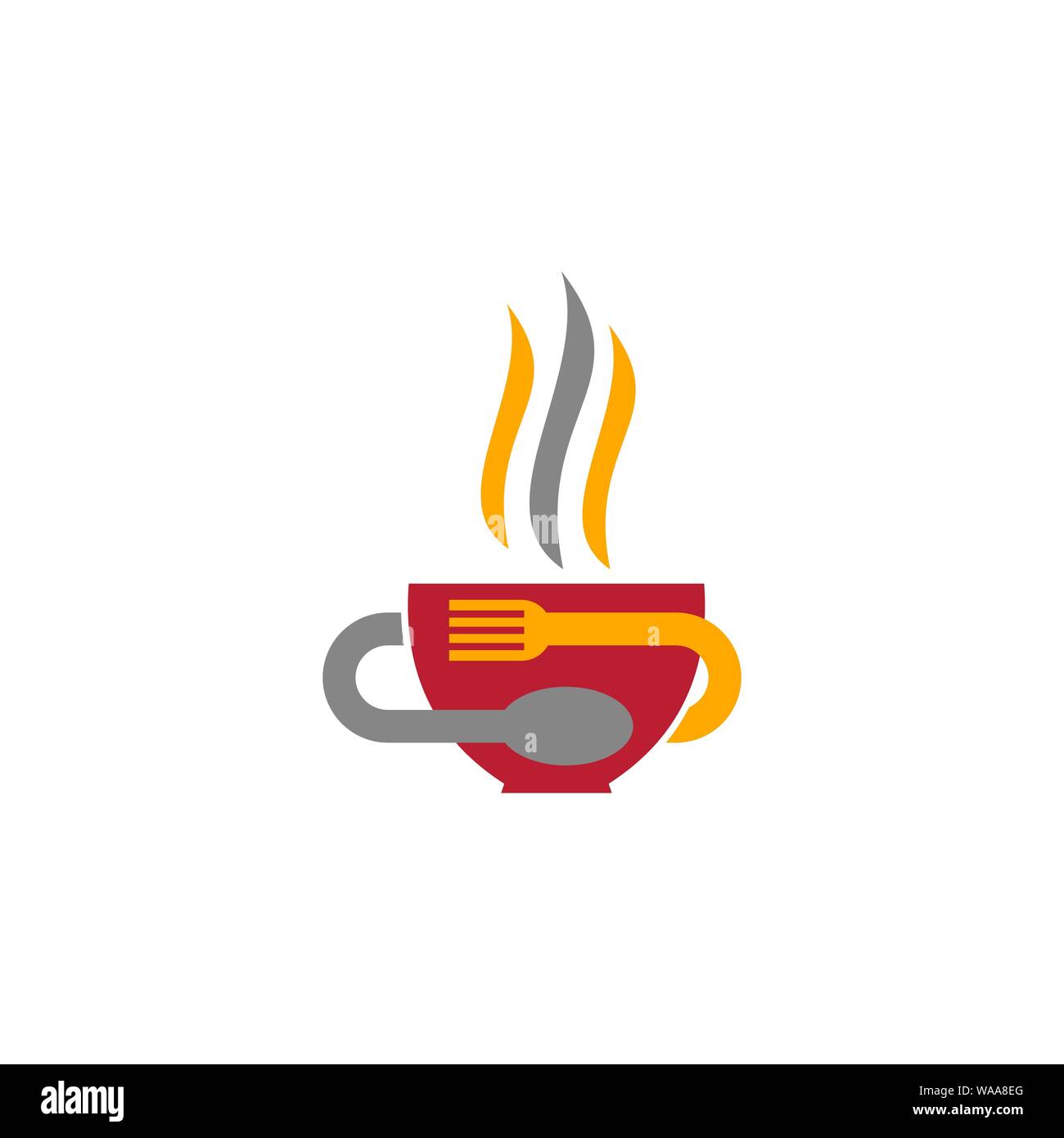 Restaurant Service Abstract Logo Template Symbol Icon Stock Vector ...