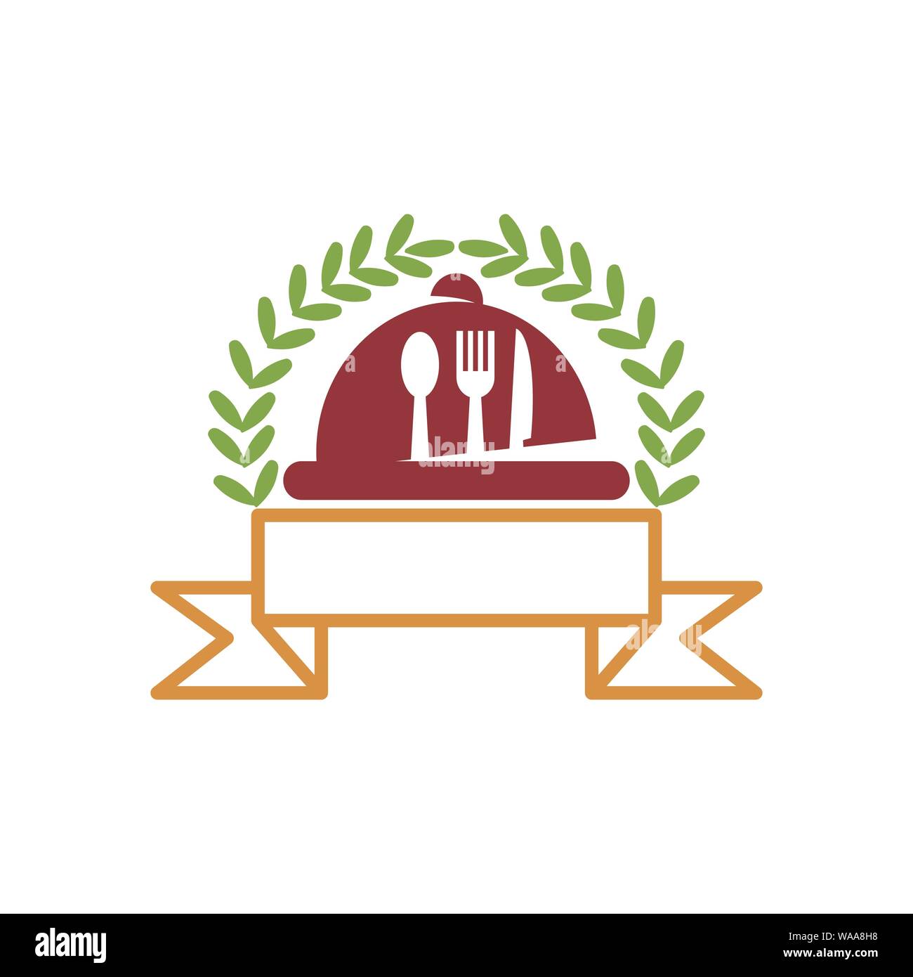 Restaurant Service Abstract Logo Template Symbol Icon Stock Vector ...