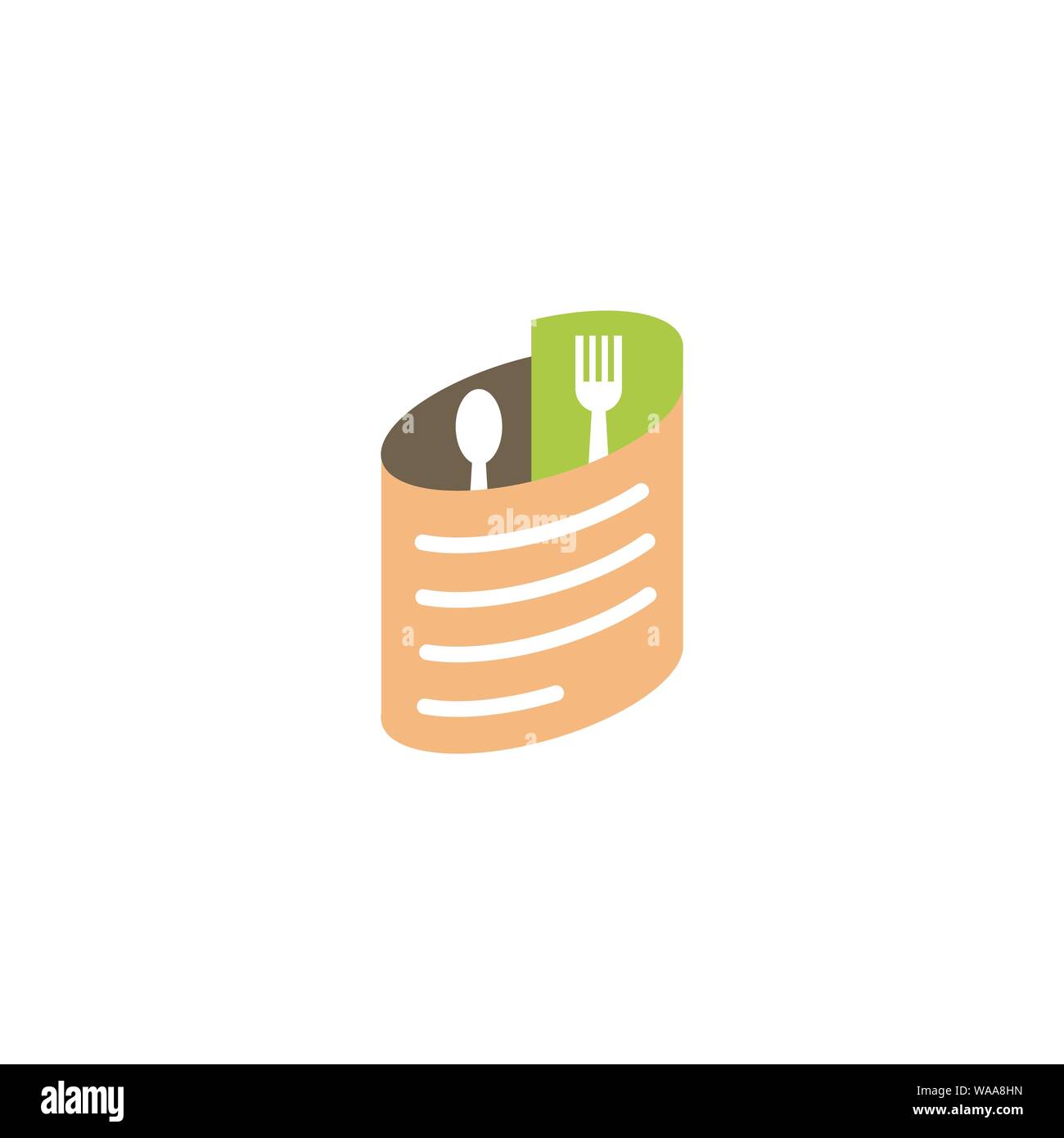 Restaurant Service Abstract Logo Template Symbol Icon Stock Vector ...